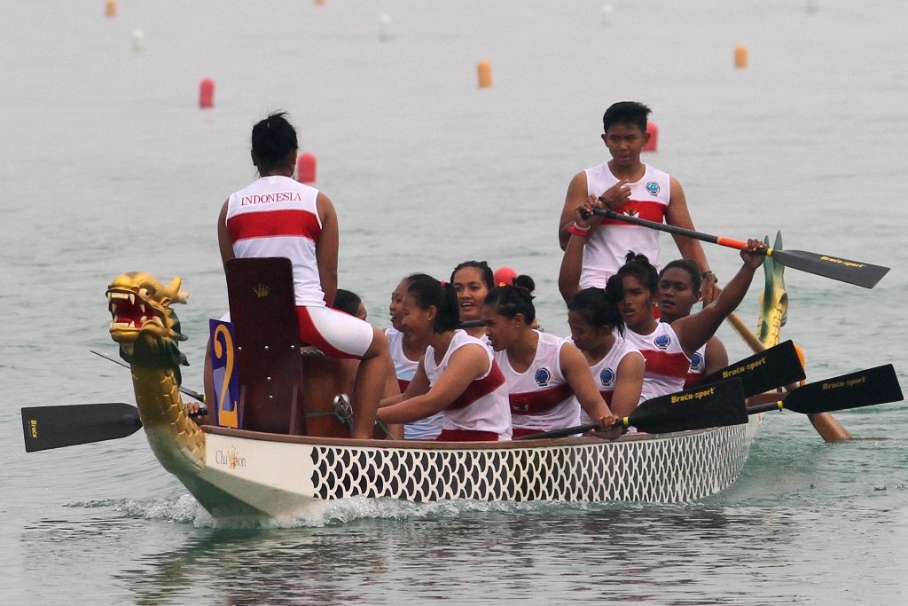 Tim Putri Perahu Naga Indonesia Raih Perak Di Asian Games 2018 | infobanten